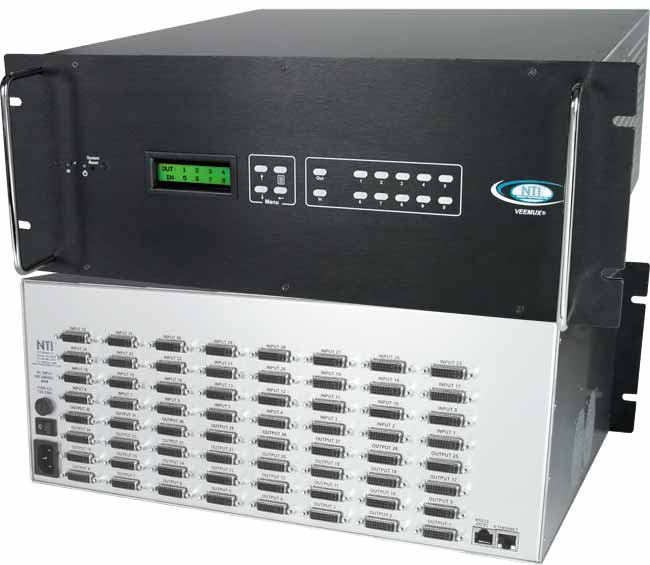 DVI Matrix Switch Digital Video HDTV 1080p switcher in out ethernet