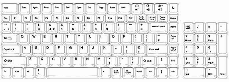 SUN USB KVM Drawer USB KVM Switch keyboard monitor drawing 1RU